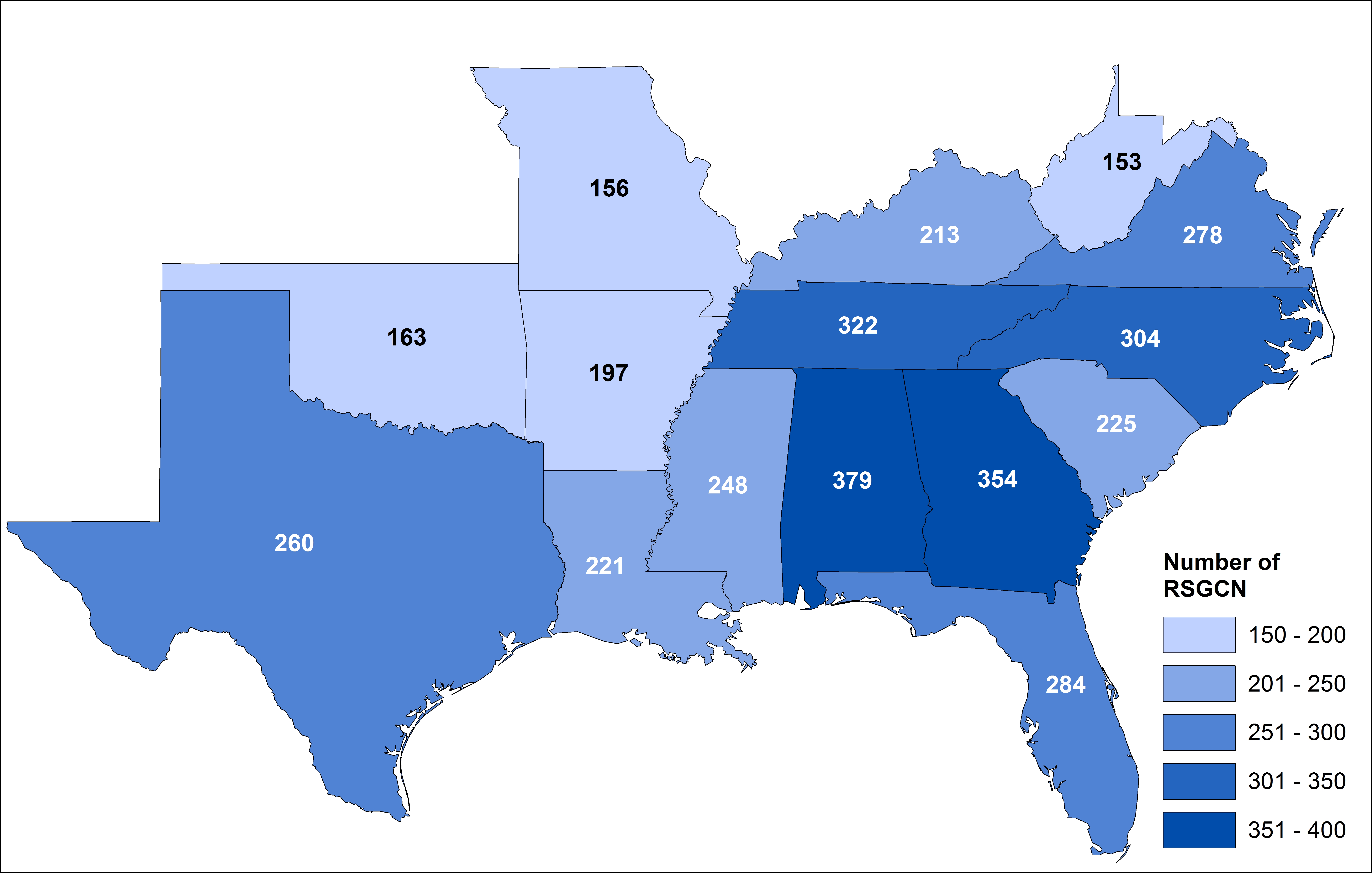 Priorities for conservation in Southeastern states - Newly created list ...